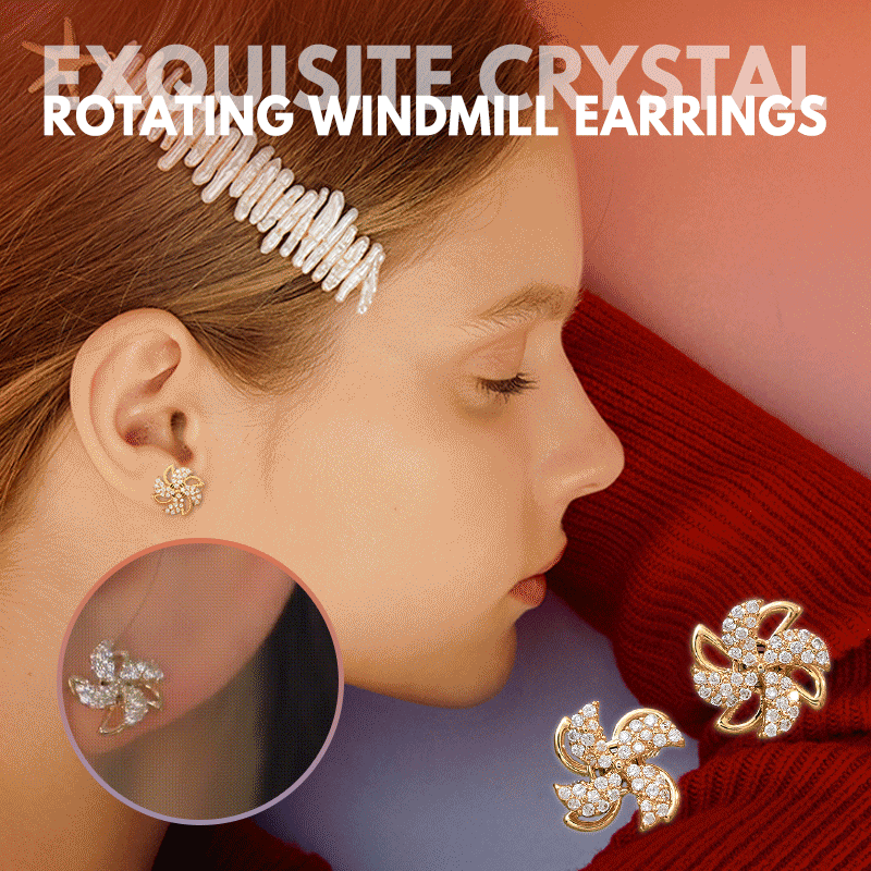 Rotating Windmill Earrings – Coolcat Gadget