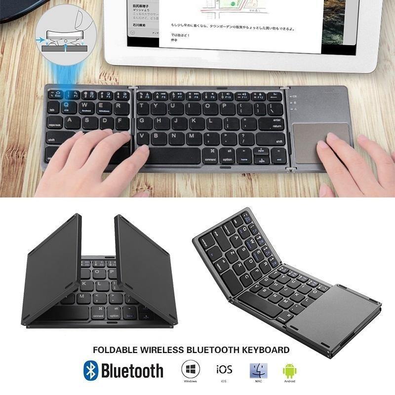 Portable Mini Foldable Bluetooth Keyboard – Coolcat Gadget